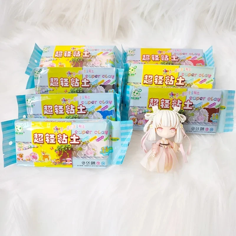 105g-per-pack-Professional-Soft-Ultra-light-Clay-For-Doll-making-Air ...