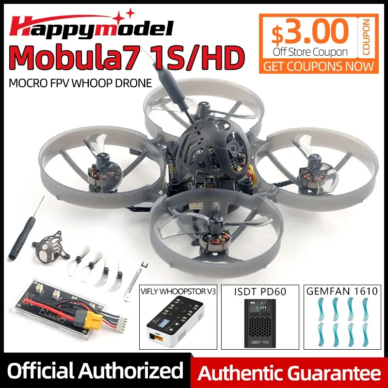 Happymodel-Micro-FPV-Whoop-Quadcopter-Drone-Receptor-ELRS-Aberto-Runcam-Nano3-Brushless-Motor ...