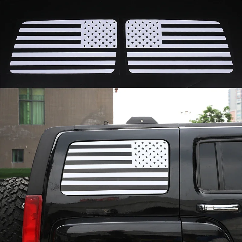 For-Hummer-H3-2005-2009-Car-Rear-Side-Window-Windshield-Pattern ...