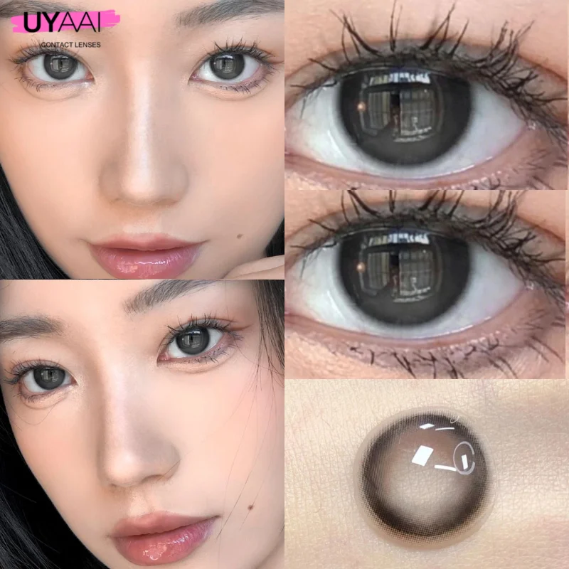 Black People With Grey Contacts