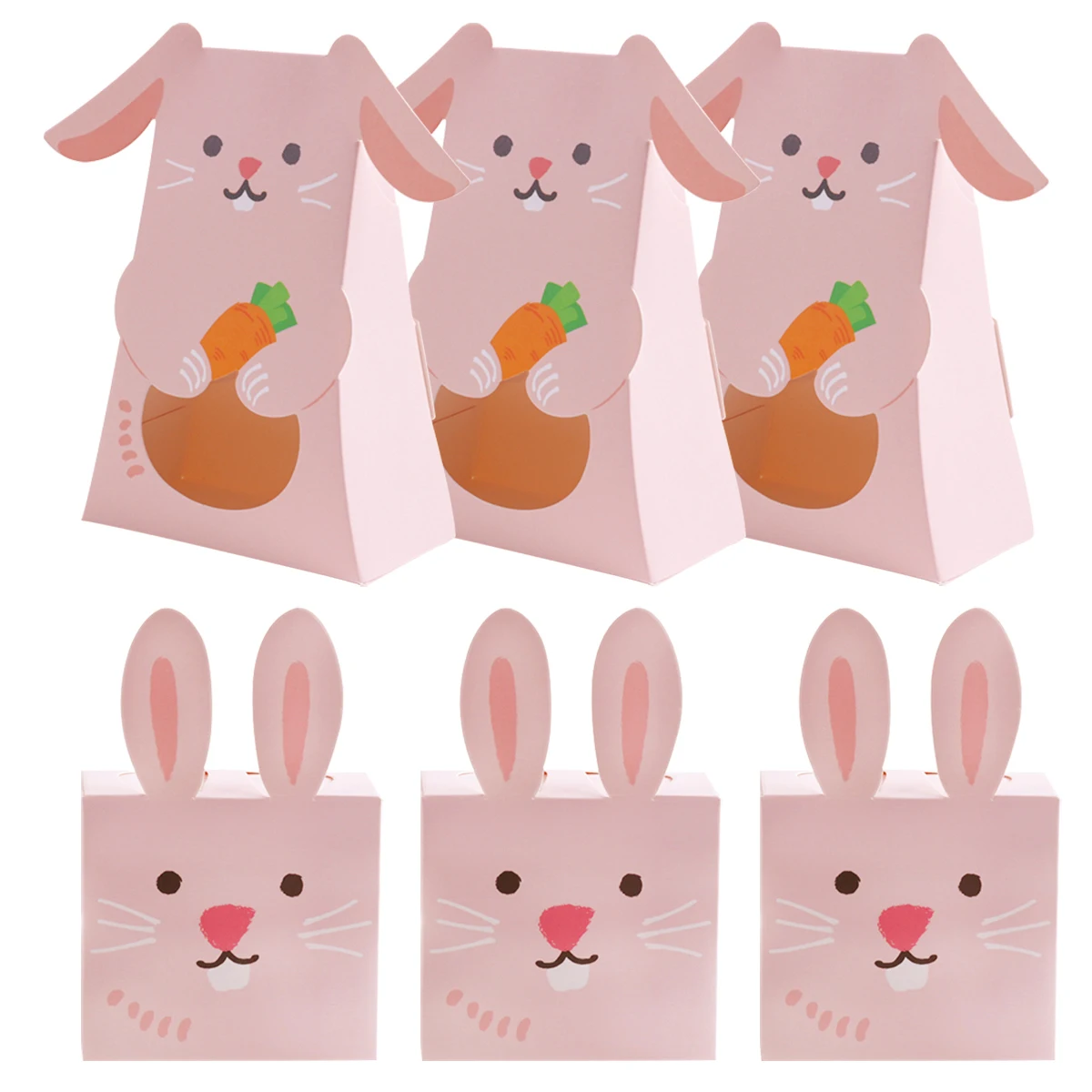 6pcs-Easter-Pink-Rabbit-Ear-Paper-Candy-Gift-Box-Bunny-Cookie-Packaging ...