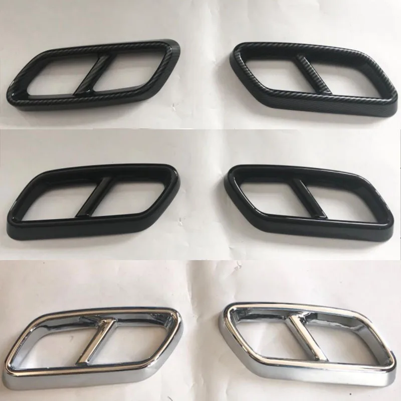 For-Mercedes-Benz-C-Class-W206-2022-AMG-Car-Tail-Throat-Exhaust-Pipe ...