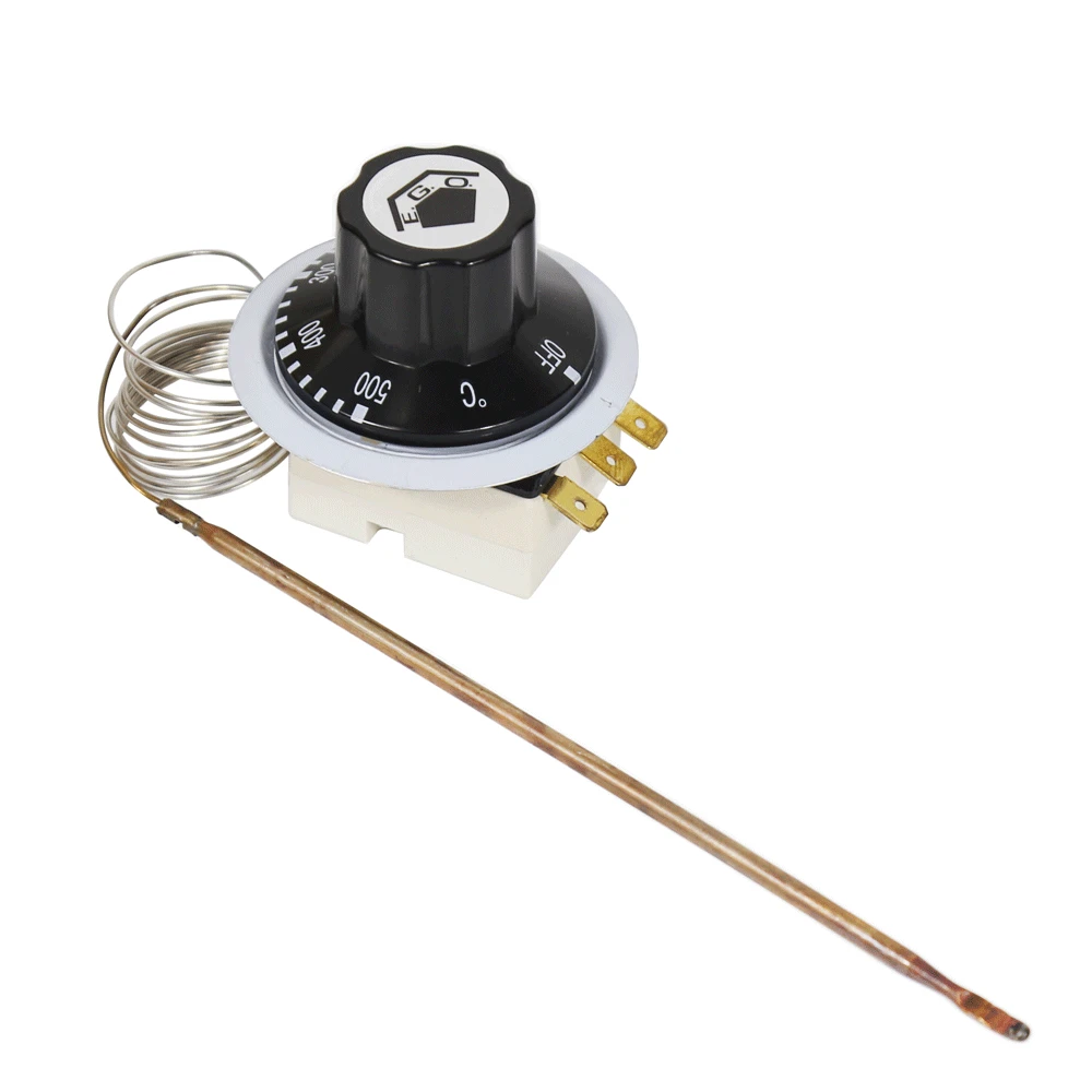 50-500 Centigrade Ego Ceramic Base Mechanical Thermostat - 220vac 16a Temperature Switch For ...