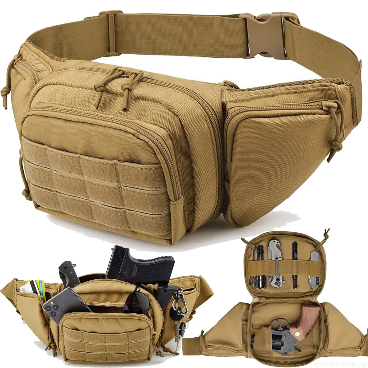 Outdoor Hiking Waist Bag Running Sports Functional Bag Cycling Bag Bum ...