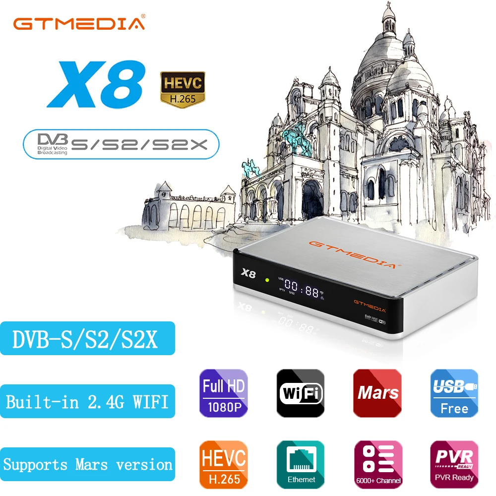 GTMEDIA-receptor-de-sat-lite-X8-DVB-S-S2-S2X-m-dulo-VCM-ACM-multi ...