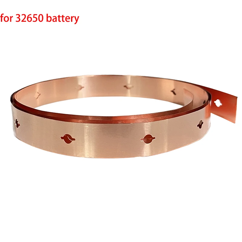 1m Copper Strip 0.2mm Thickness 32650 Battery Connection Copper Strip ...