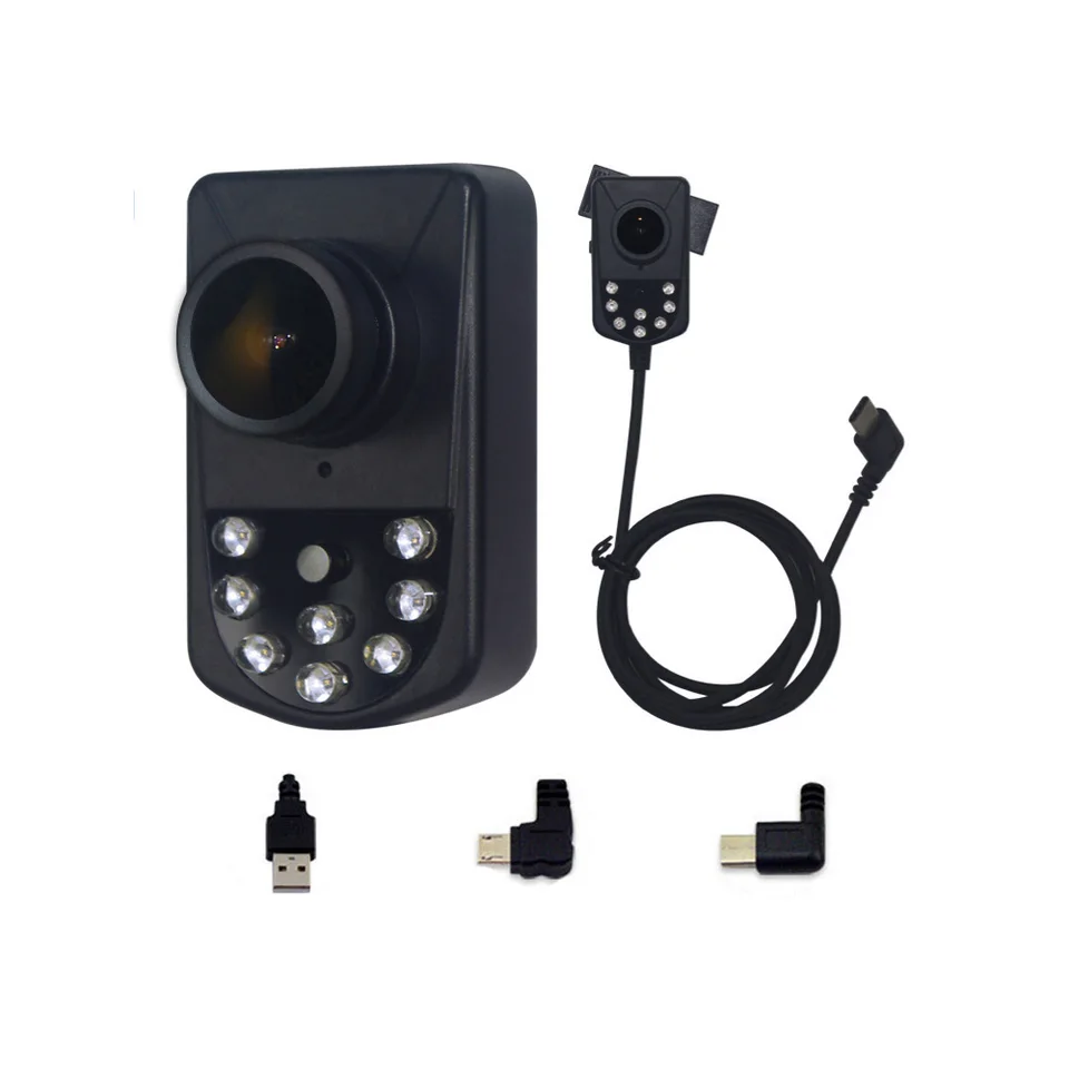 On Clip Night Vision Wearable External Camera For Android WiFi Body