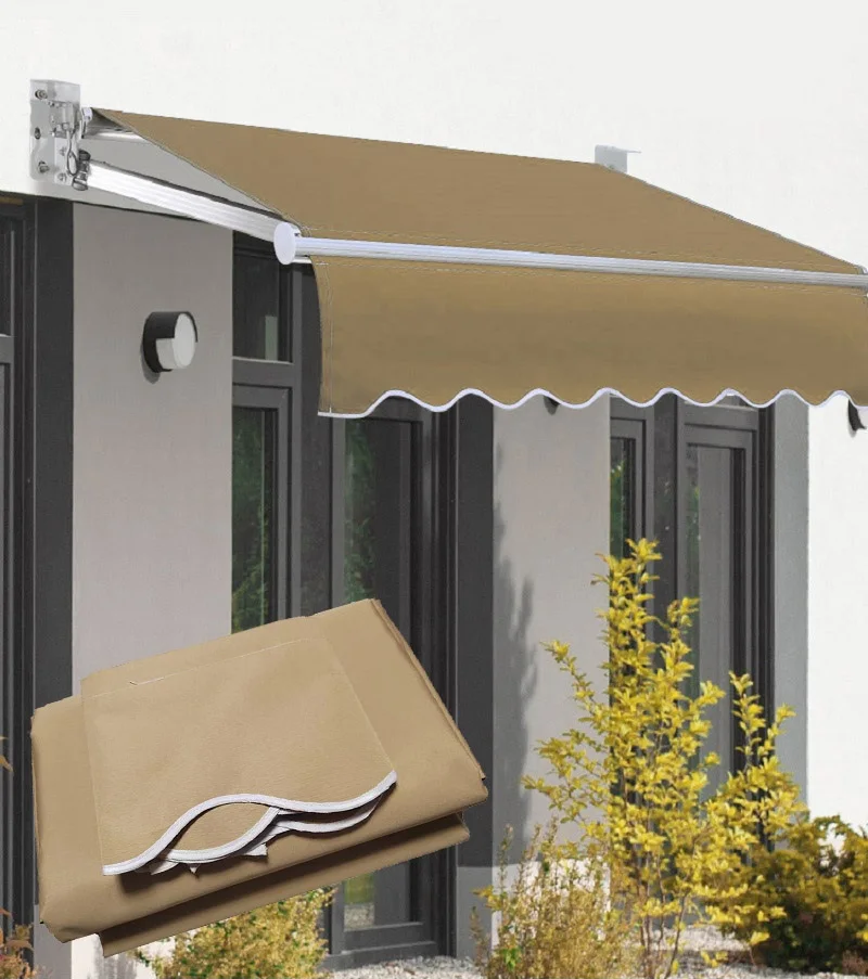 Thicken-450D-Oxford-Awnings-Villa-Porch-Adjustable-Shading-Windproof ...