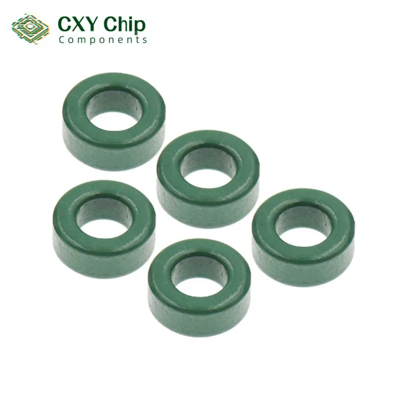 10PCS-Green-Magnetic-Ring-Ferrite-Magnetic-Ring-13-7-5-Anti ...