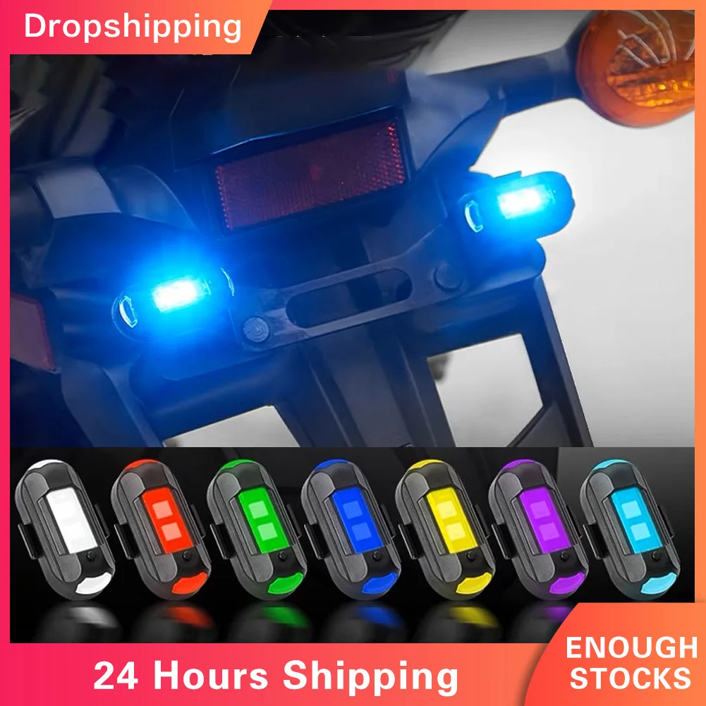Bicycle-Riding-Taillights-Waterproof-LED-Motorcycle-Safety-Warning ...