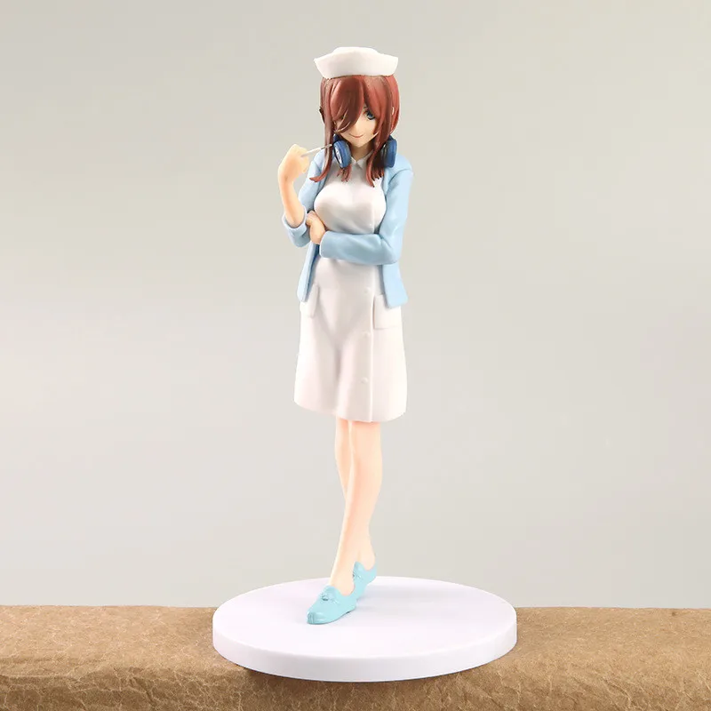 19CM-Anime-Nurse-Nakano-Miku-Figure-The-Quintessential-Quintuplets ...
