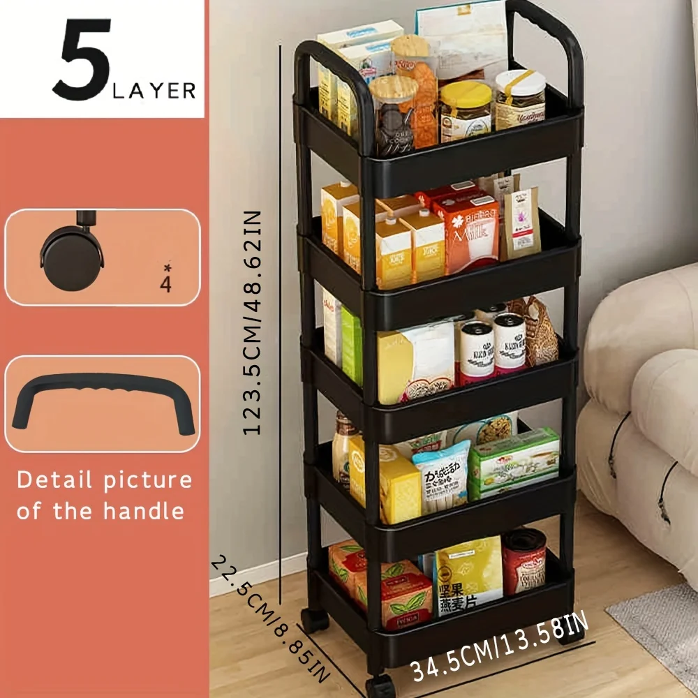Versatile-Multi-Layer-Kitchen-Storage-Cart-Lightweight-Easy-Assembly ...