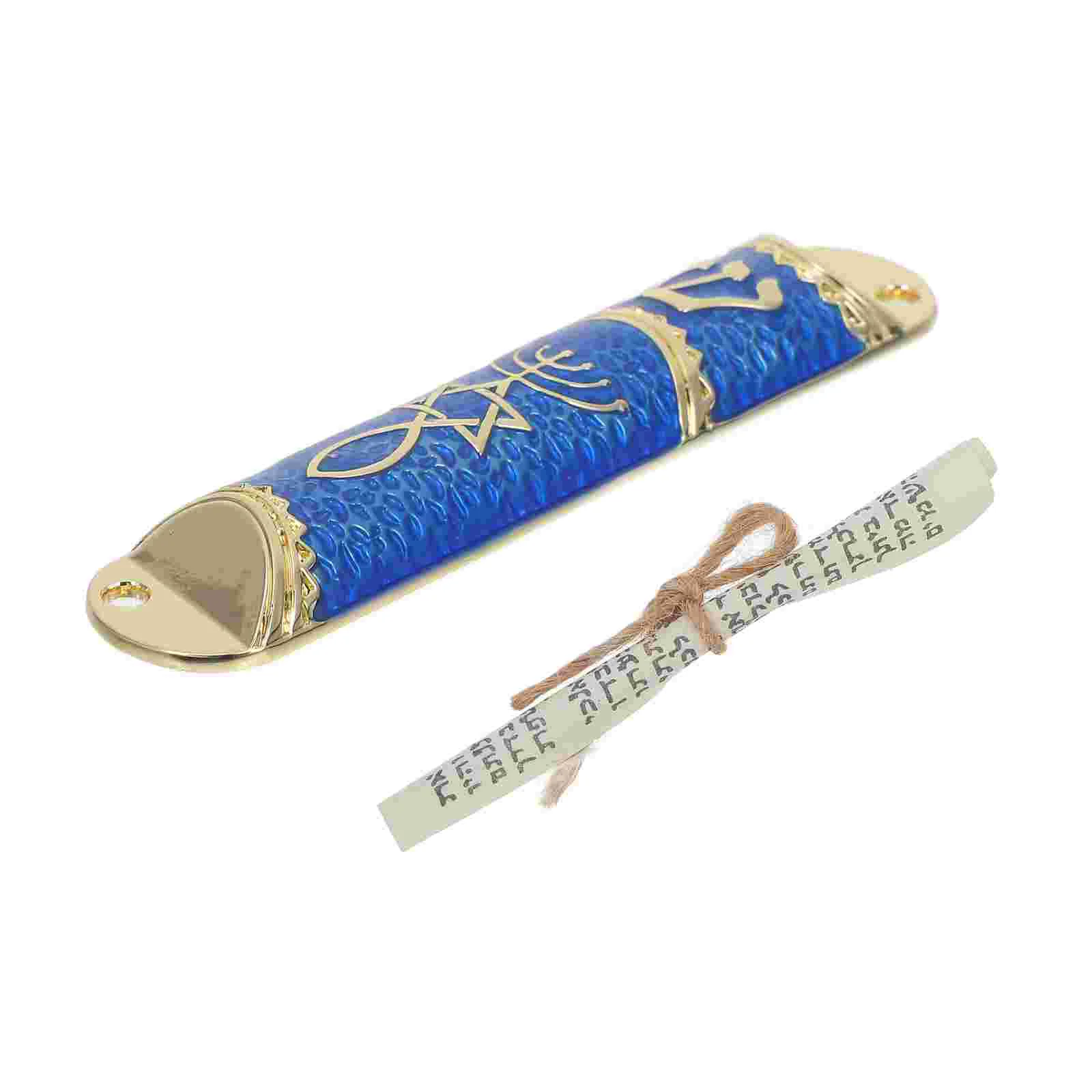 Vintage-Mezuzah-with-Scroll-Jewish-Religious-Door-Goal-Post-Metal ...