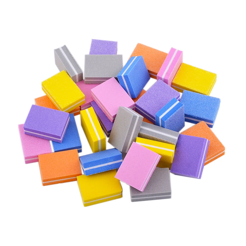 Double-sided-Mini-Nail-File-Blocks-Colorful-Sponge-Nail-Polish-Sanding ...