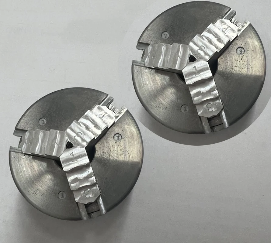 2x K11 48 Metal 3 Jaws Manual Lathe Chuck Clamp High Carbon Steel Self ...