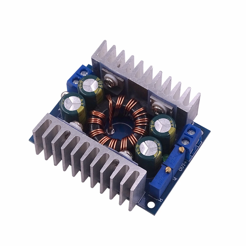 DC 5-30V to 1.25-30V 8A Automatic Step UP/Down Converter Boost/Buck ...