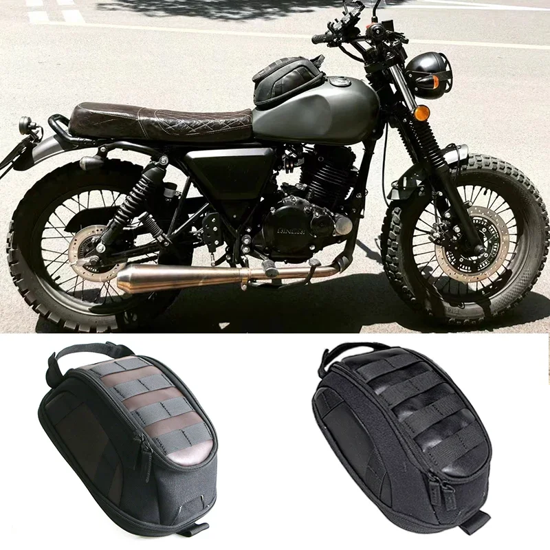Motorcycle Oil Tank Magnetic Bag Suitable Irony Fuel Tank Motorbike Bag ...