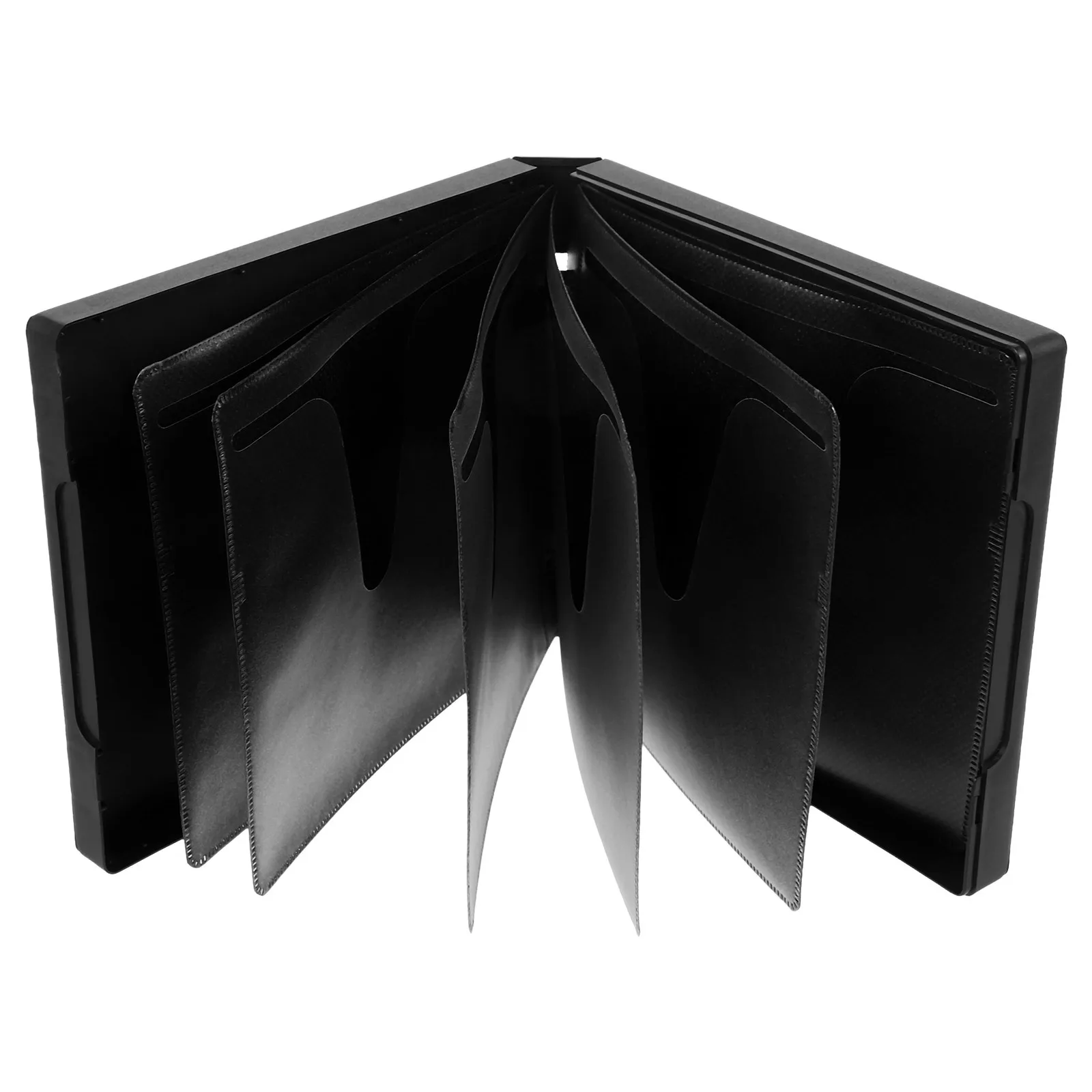 Box Holder Organizer Portable Acrylic Disc Storage Case For Dvd Cd ...