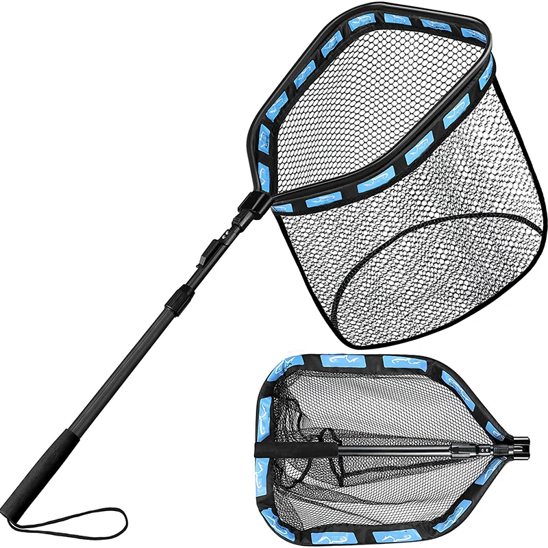 Floating-Fishing-Net-Portable-Retractable-folding-aluminium-alloy ...