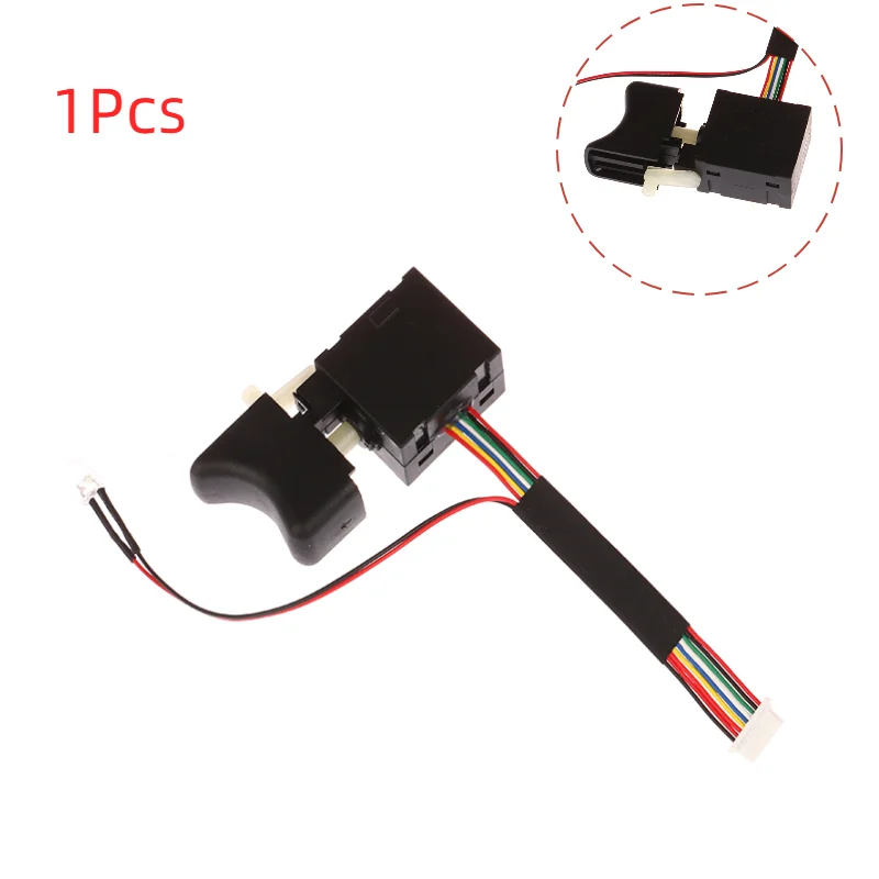 DC-Electric-Drill-Dustproof-Speed-Control-Push-Button-Trigger-Electric ...