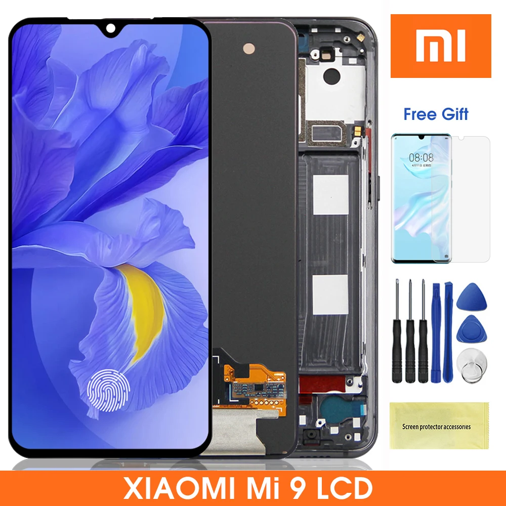 6.39'' Super Amoled Mi9 Screen for Xiaomi Mi 9 Lcd display With Touch ...