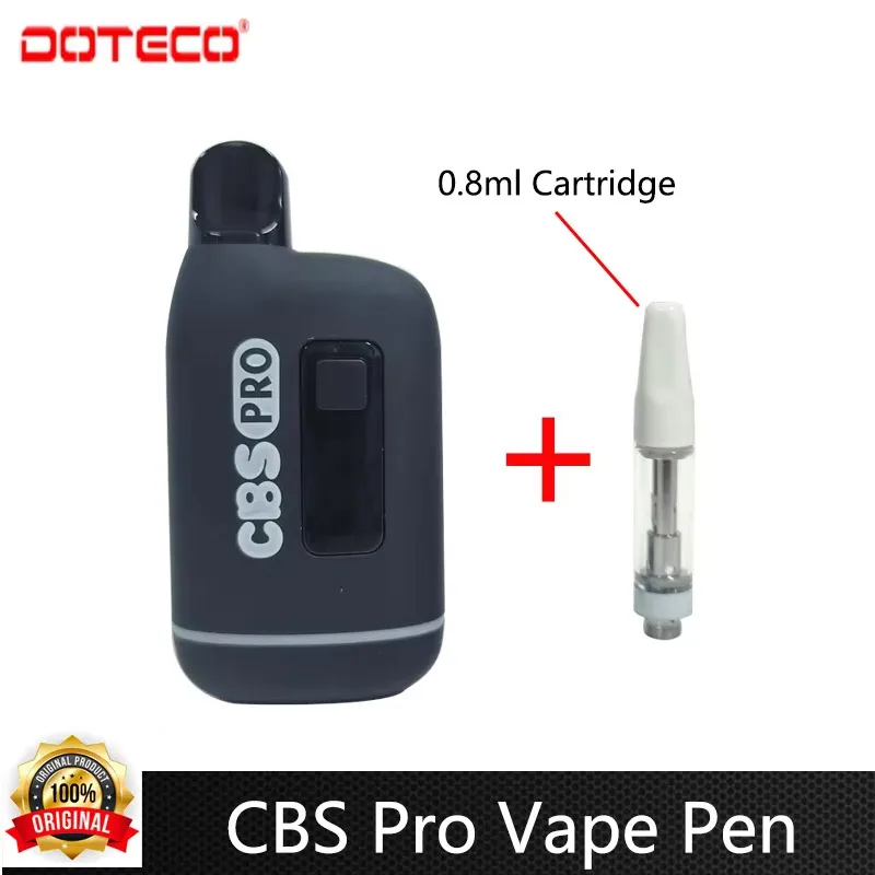 オリジナル Doteco CBS プロ Vape 気化器 650mAh バッテリー 1.8 V-4.2 V 非表示 Vape ペン OLED ...