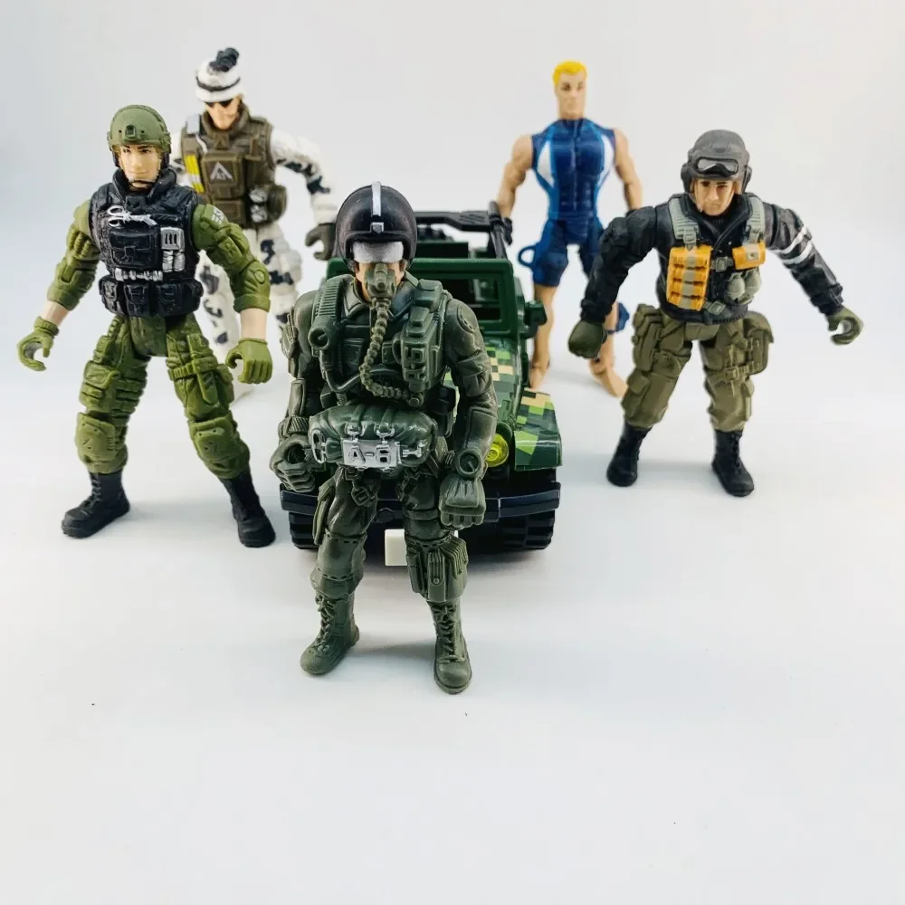 5pcs-Movable-Warrior-Elite-Force-1-18-Military-Action-Figure-Toys ...