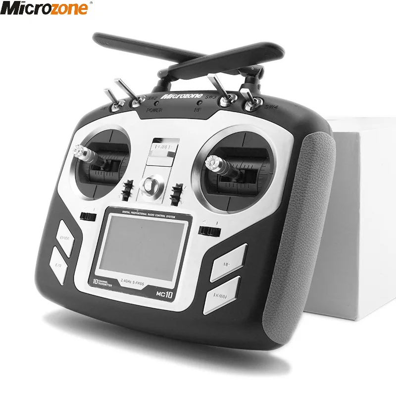 Microzone-MC10-10CH-2-4GHz-FHSS-RC-Transmitter-With-MC9008S-Receiver ...