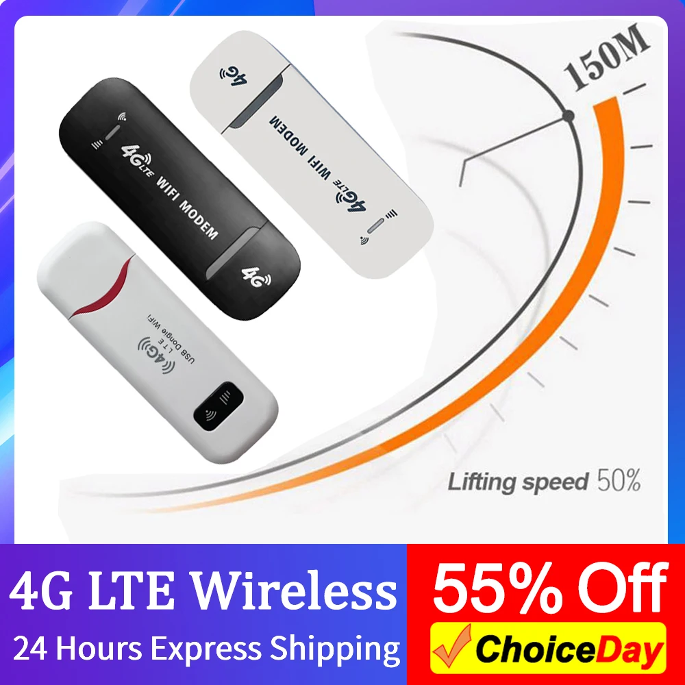 4G-LTE-Wireless-150Mbps-Modem-Stick-4G-Sim-Card-Wireless-Router-USB ...