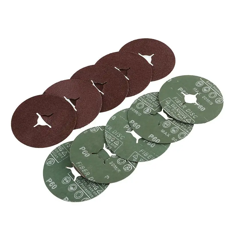 50Pcs Sandpaper Disc P24 P36 P40 P60 P80 P120 Abrasive Sanding Disc ...
