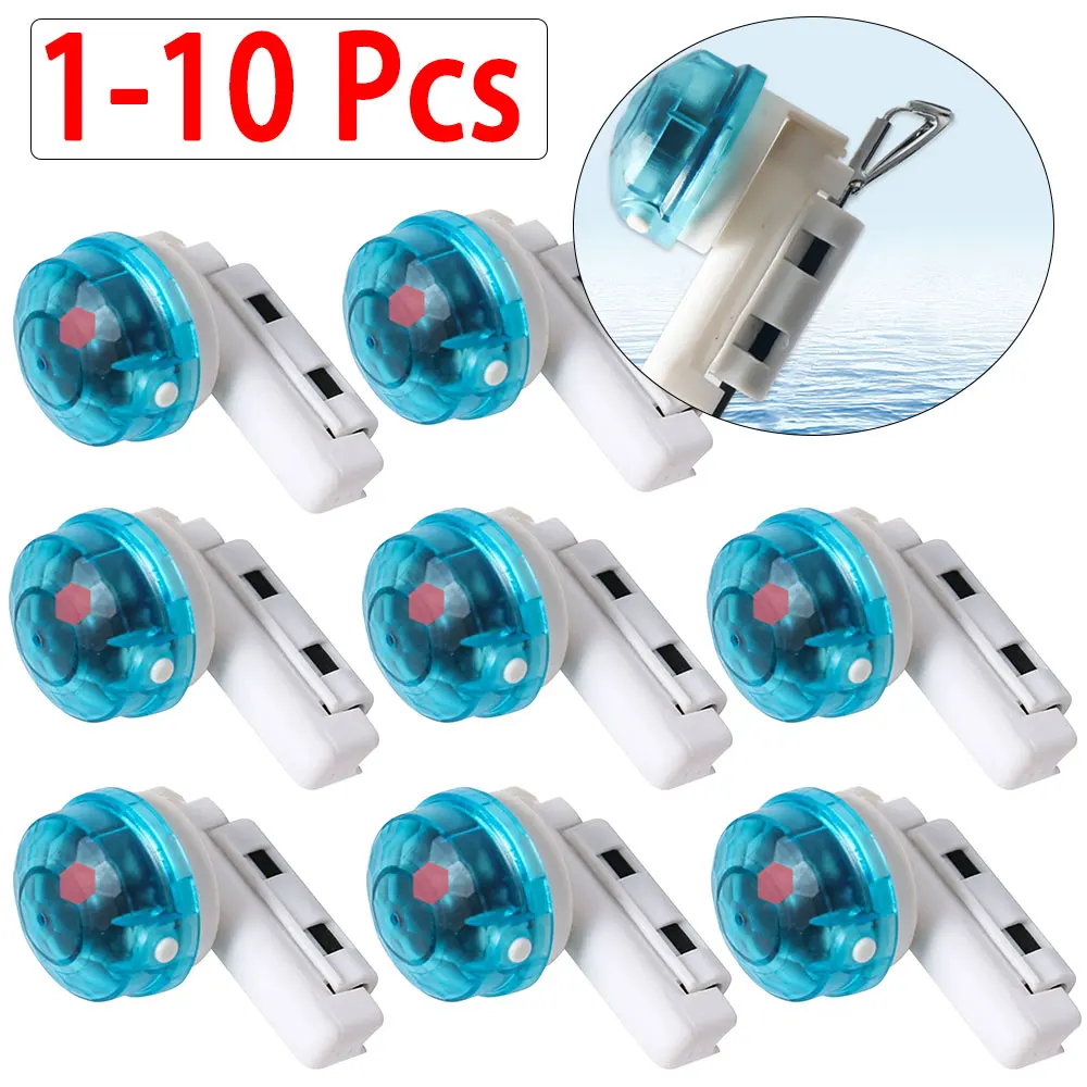 1-10-Pcs-Fishing-Rod-Alarm-Light-Fishing-Rod-Pole-Light-with-Bells-Ring ...