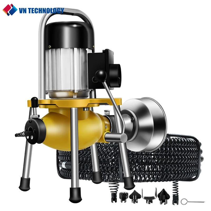 Electric Pipe Dredging Machine, GQ-180 Professionl Sewer Dredger for ...