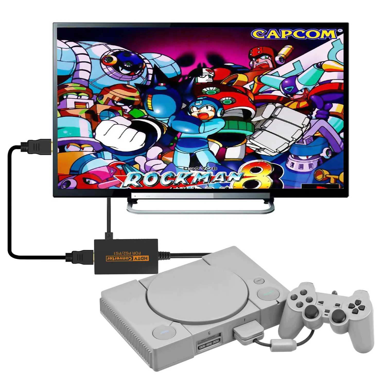 Convertidor-de-PS2-a-HD-compatible-con-adaptador-de-conversi-n-1080P-y ...