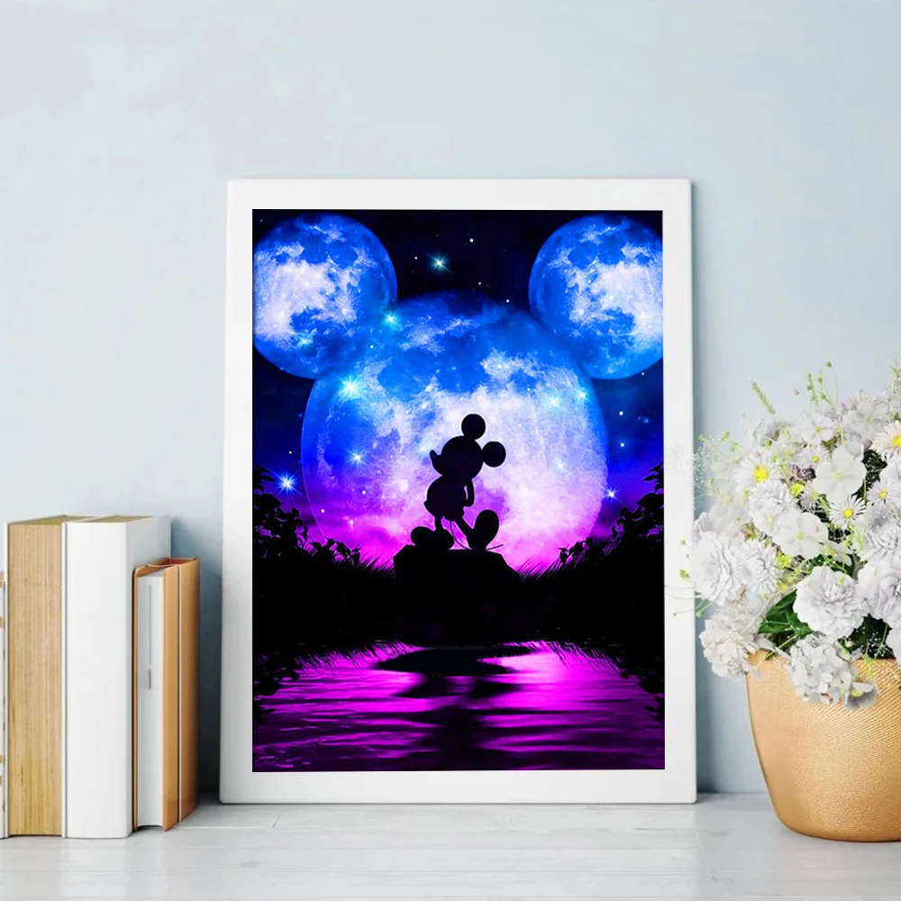 Disney-pintura-de-diamante-5D-con-dibujos-animados-de-Mickey-Mouse ...