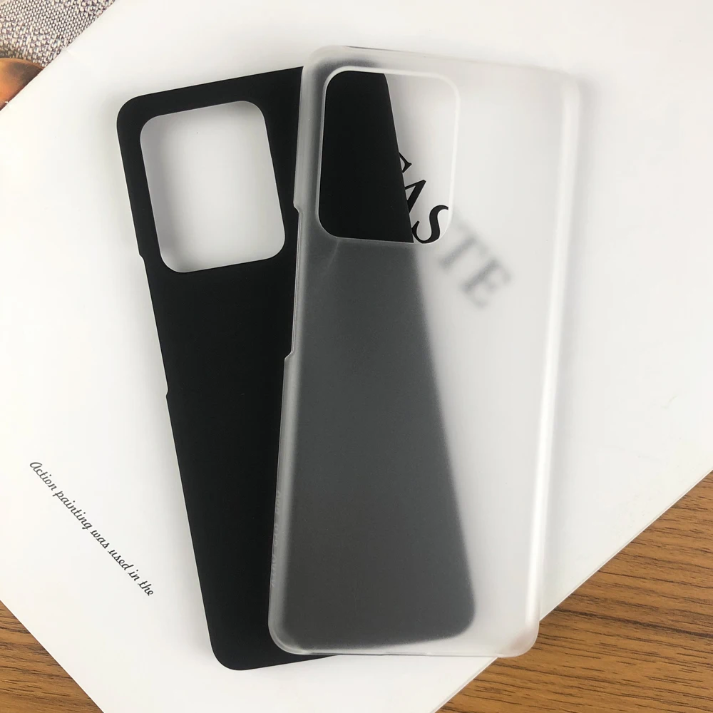 Simples ultra fino fosco caso de telefone duro para vivo v23 s12 pro 5g anti impressão digital ...