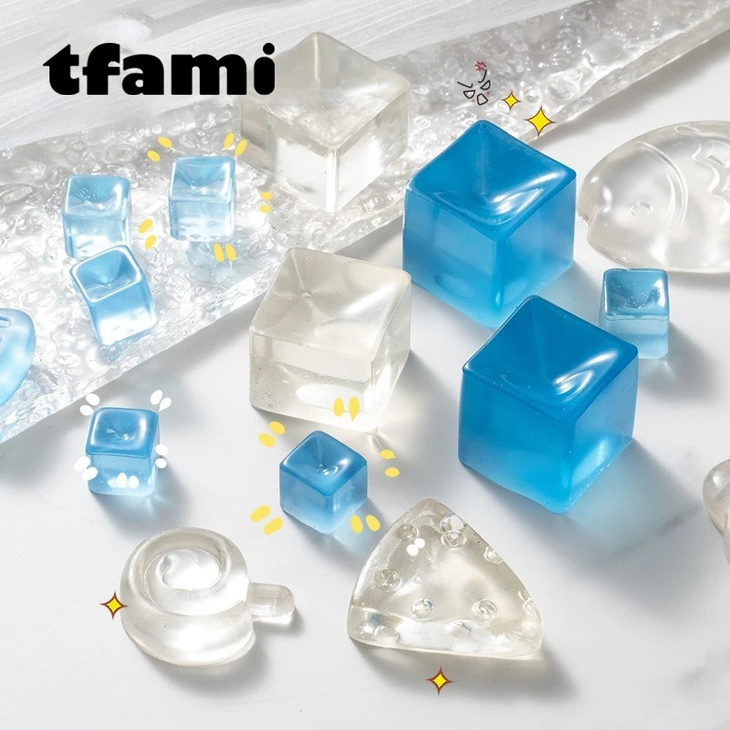 TFAMI-Fidget-Toys-Squishy-Toy-Release-Stress-Transparent-MINI-Small-Ice ...