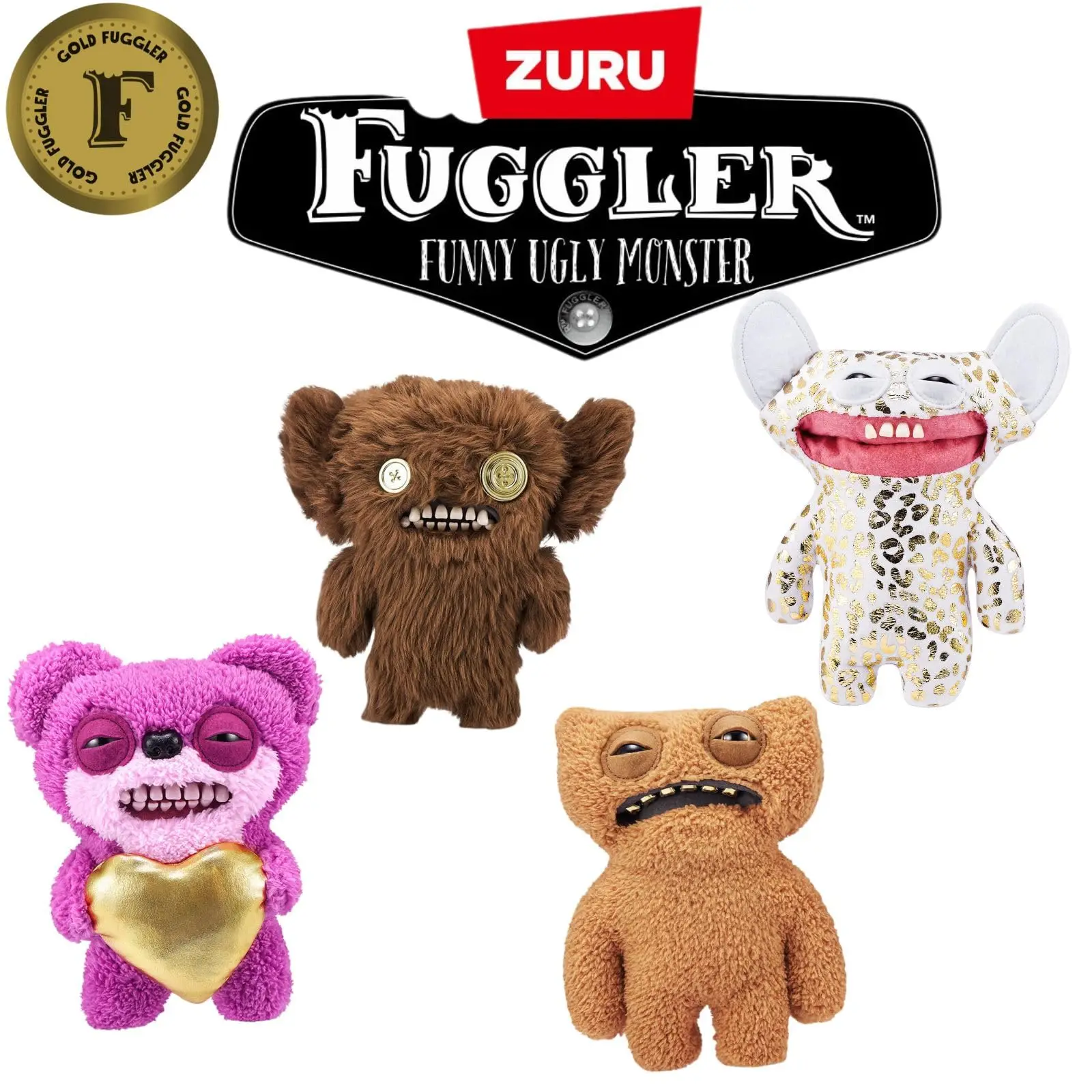Оригинальный Fuggler Funny Ugly Monster New Fuggs on the Block Gold ...