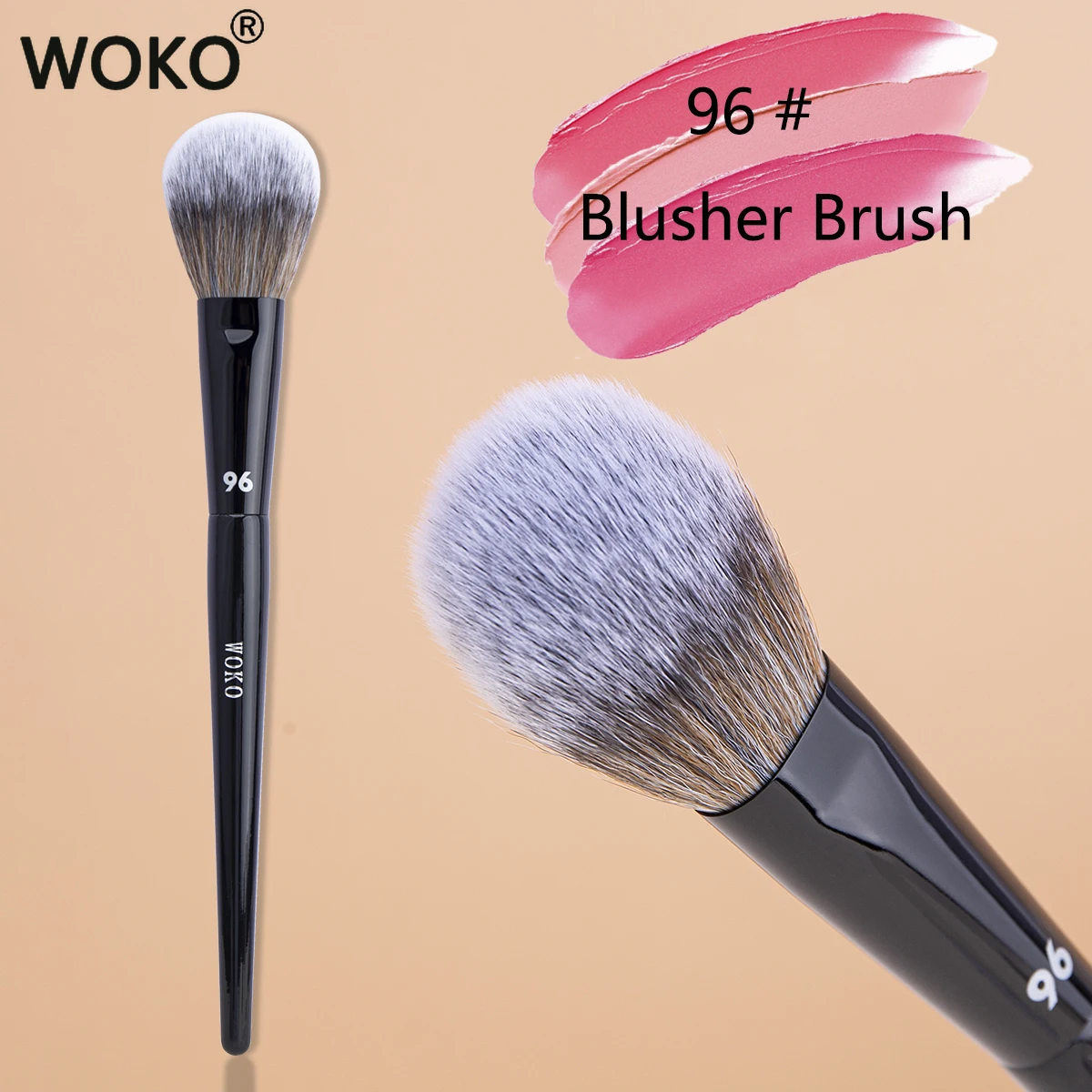 96-Blush-Brush-Face-Contour-Highlighter-Blusher-Brush-Professional ...