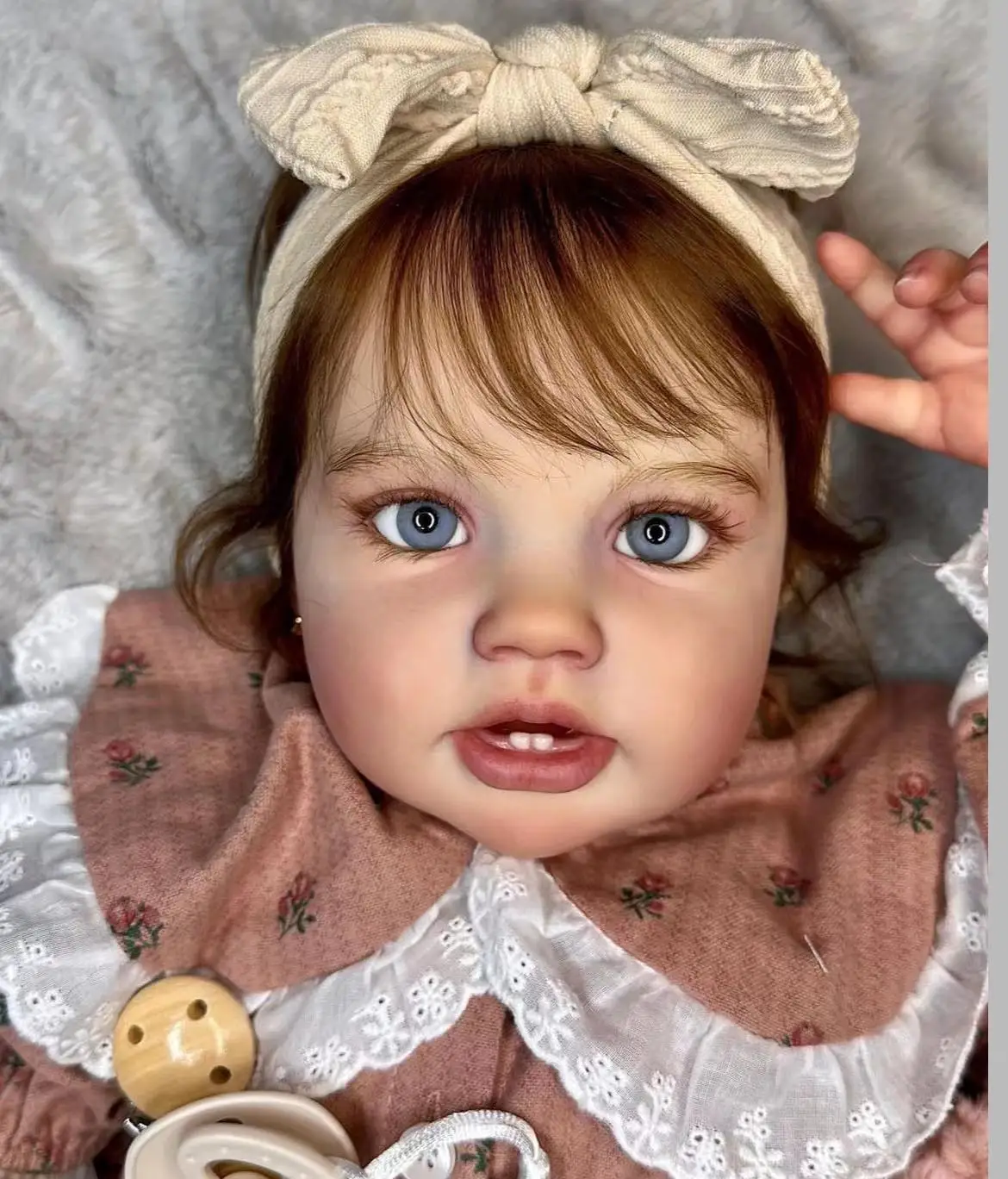 NPK-Enorme-Renascido-Lotus-Doll-Kit-Inacabado-Baby-Toddler-Doll-Pe-as ...