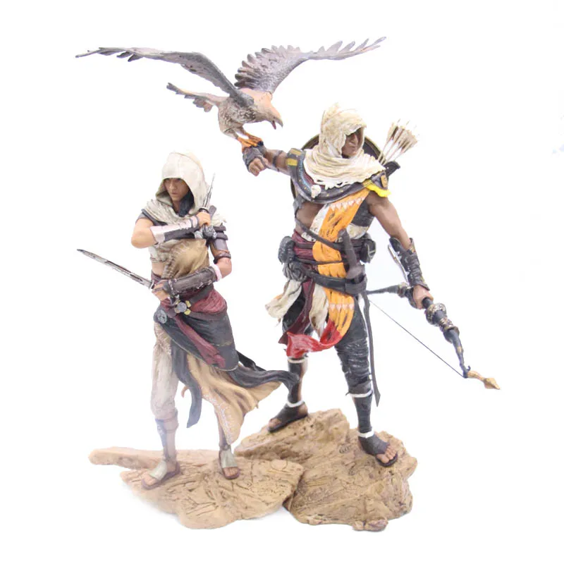 Assassin's Creed Character Aya & Bayek 25cm High Quality PVC Statue ...