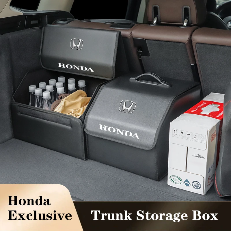 Car Trunk Storage Box Organizer Stowing Tidying Container Bag For Honda ...