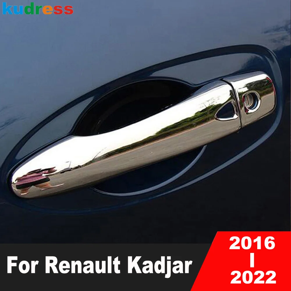 Door Handle Cover Trim For Renault Kadjar 2016 2018 2019 2020 2021 2022 ...