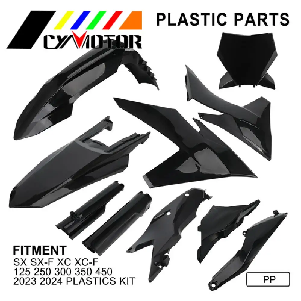 Motorcycle-Plastic-Kit-Set-Full-Body-Fairing-Protection-Cover-For-KTM ...