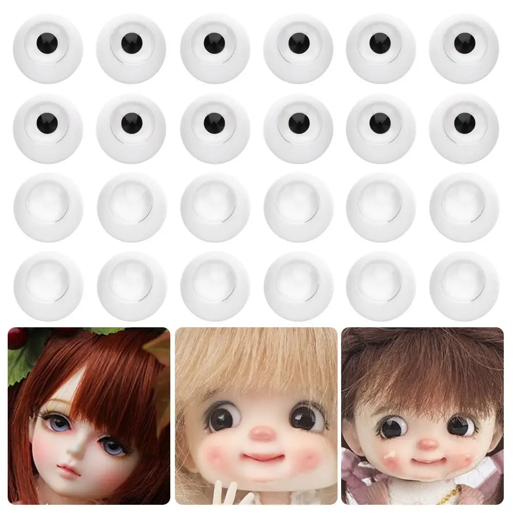 1Set High Quality Half Round Acrylic Doll Eyes 8~26mm Eyeball Toy ...