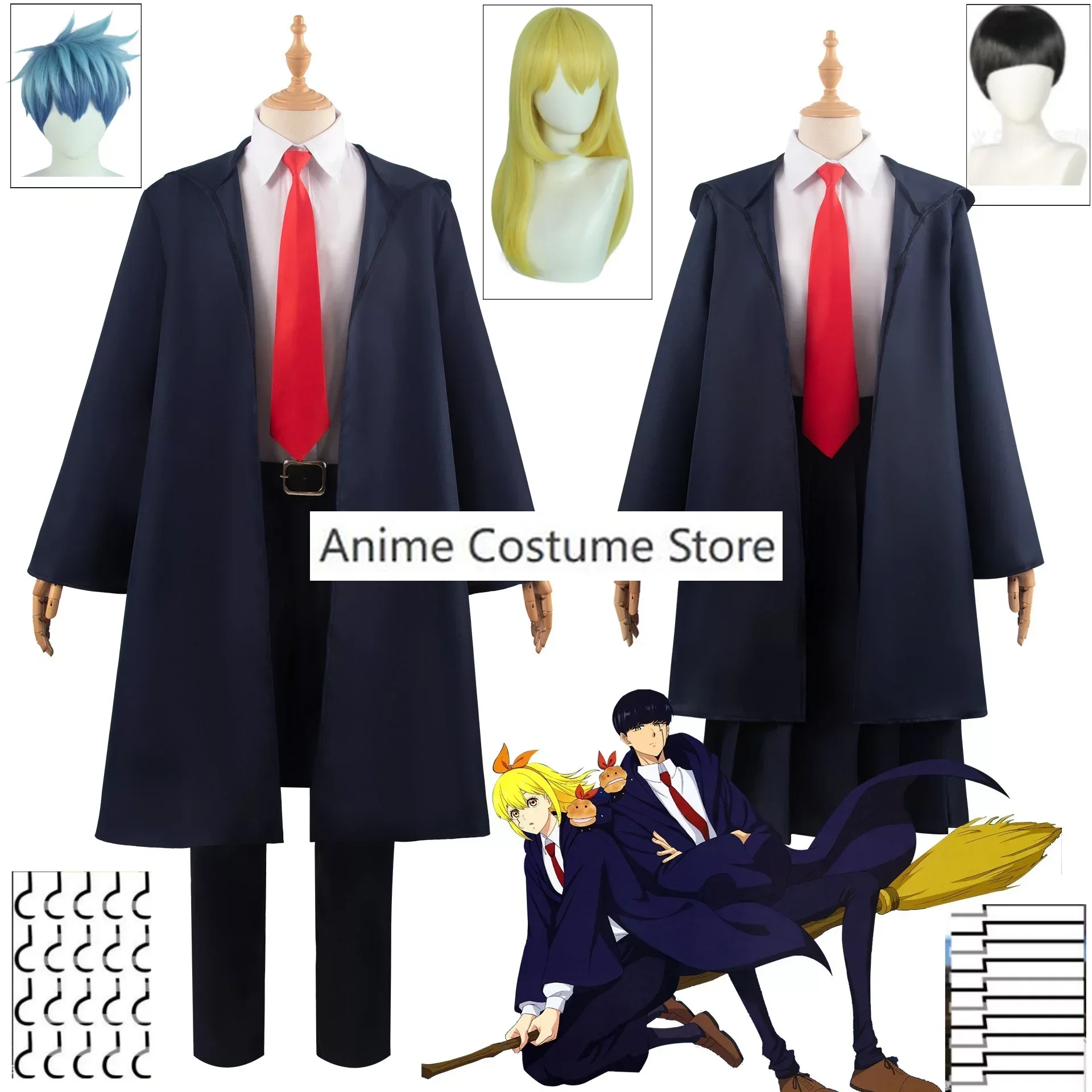 Anime-Mashle-Magic-and-Muscles-Cosplay-Costume-Mash-Lance-Lemon-Dot ...