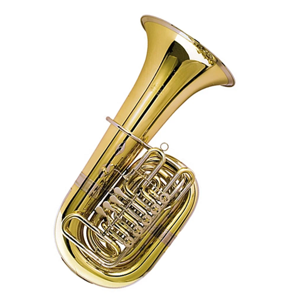 High-Quality-C-Key-5-Rotary-Pistons-Tuba-Trumpet-Brass-Instrument ...