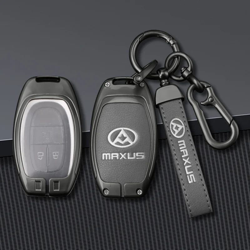 Zinc Alloy Leather Car Key Case Cover Shell for SAIC Maxus G50 Plus LDV ...
