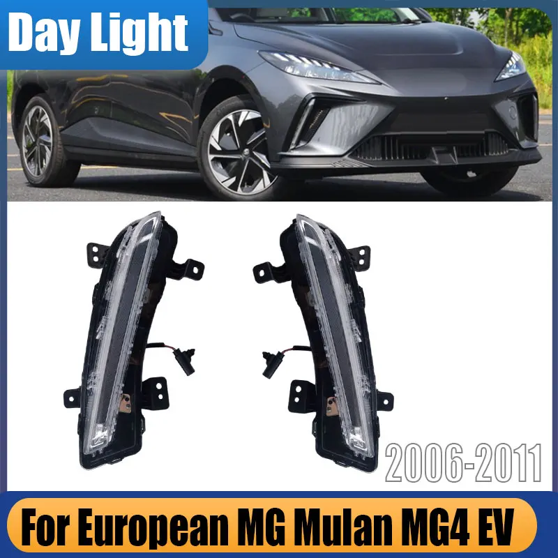 For European MG Mulan MG4 EV 2022 2023 Front Bumper Daytime Running ...