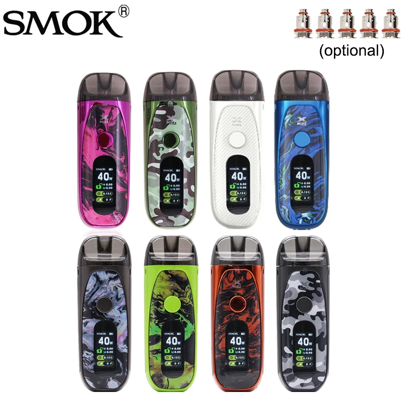 Original-SMOK-POZZ-X-Kit-40W-Electronic-E-Cigarette-Vape-with-1400mAh ...