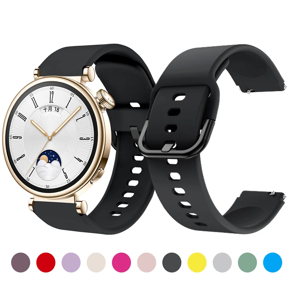 18mm-Universal-Strap-for-Garmin-Forerunner-255S-265S-Strap-Soft-Quick ...